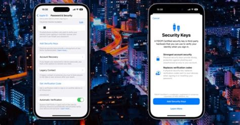Physical Security Key Support Arrives In Ios 163 Macos Ventura 132