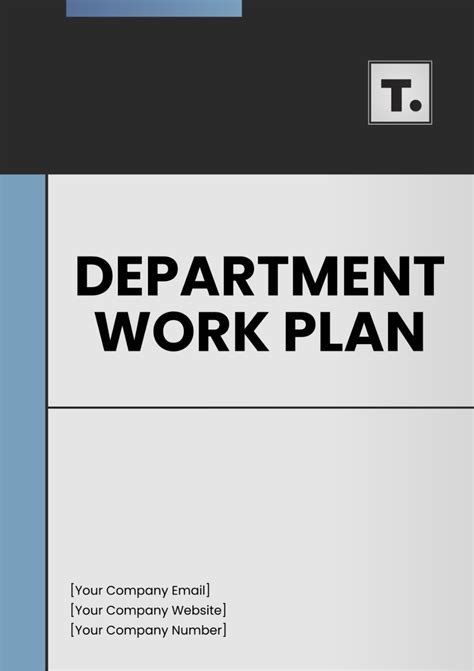 Free Department Work Plan Template Edit Online And Download Free Department Work Plan Template Edit Online And Download