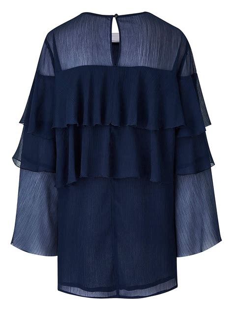 Plus Size Wholesale Clothing By Simply Be Simplybe Navy Tiered