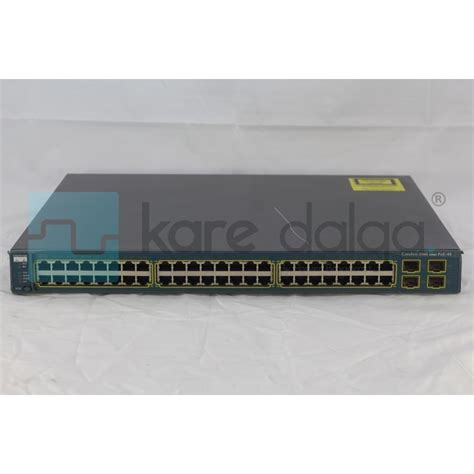Cisco Catalyst 3560 Series Poe 48 Switch Amplifier And Yükselteçler Güç Kaynağı Havya
