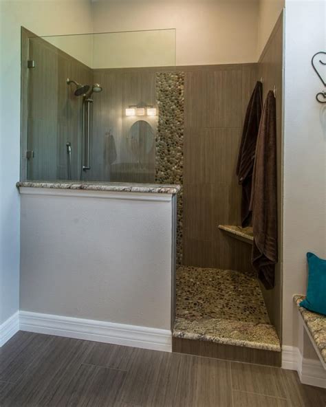 How To Build A Half Wall Shower Shower Ideas