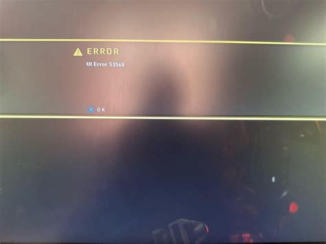 Getting Ui Error Rblackops4