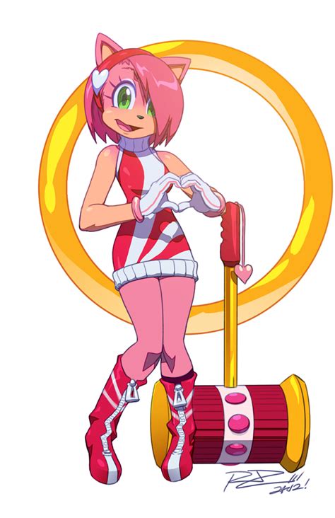 Amy Sonic The Hedgehog Fan Art 31910658 Fanpop