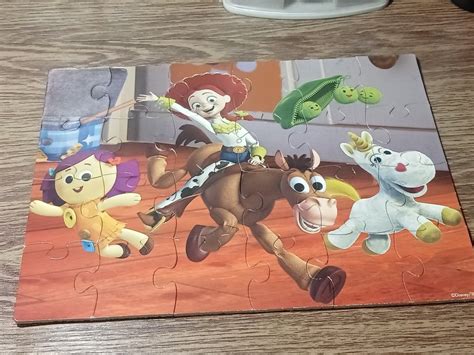 Toy Story Wooden Puzzle Hobbies And Toys Toys And Games On Carousell