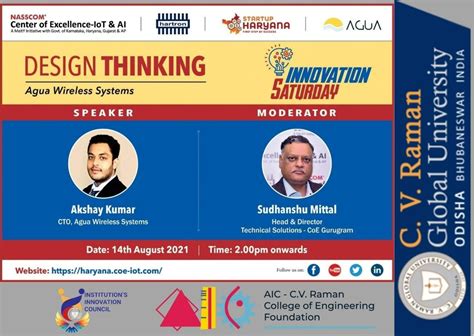 Nasscom Design Thinking Program Aic Cvraman College Of Engineering Foundation