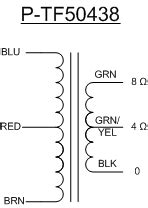 Transformer Fender Output Hot Rod Deluxe And Blues Deluxe CE Distribution