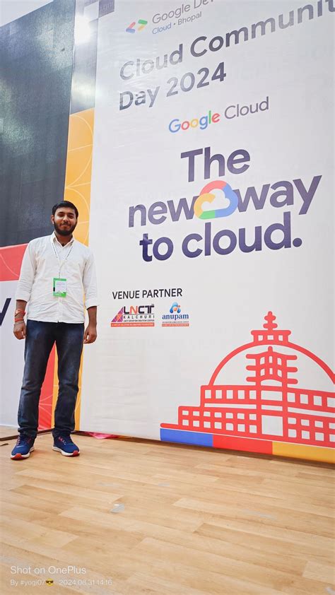 Sumit Kumar Tiwari On Linkedin Cloud Community Day Lnct University Developers It Professionals…