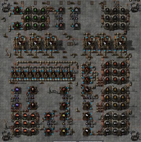 Factorio Oil Layout