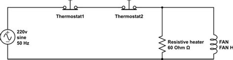 Power Why 2 Thermostats Of Different Rating In Series In Heater