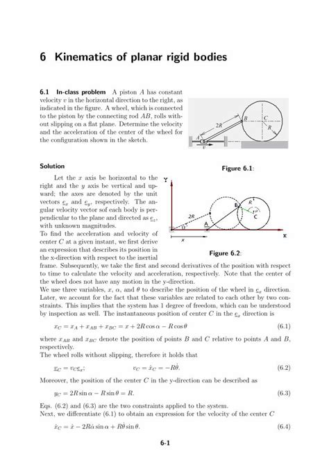 Pdf 6 Kinematics Of Planar Rigid Bodies Eth Z Dokumen Tips