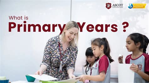 Primary Years Programme หรือ Pyp คืออะไร