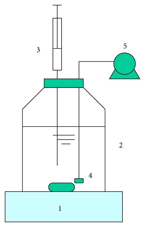 Diagram Of The Batch Experiment Reactor Magnetic Stirrer Download Scientific Diagram