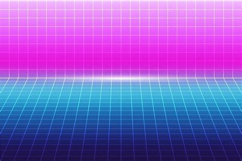 Free Vector Gradient Grid Background
