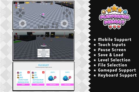 platformer project 3d and 2 5d platformer game kit