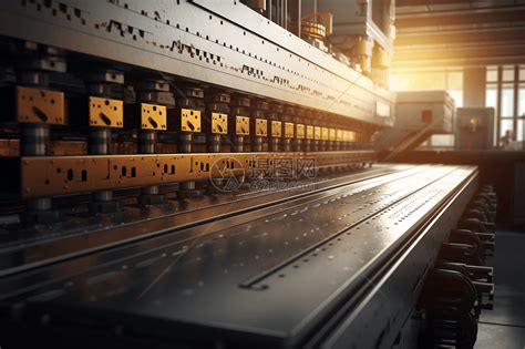 金属冲压线工厂与阳光高清图片下载 正版图片600010079 摄图网