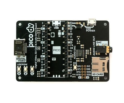 Pimoroni Raspberry Pi Pico Dv Demo Basis Elektor