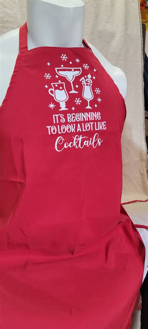 Full Body Apron Custom Apron Apron Washable Apron Christmas Apron