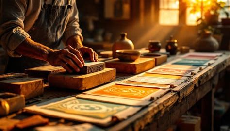 Free Ancient Printing Art Image Woodblock Printmaking Traditional