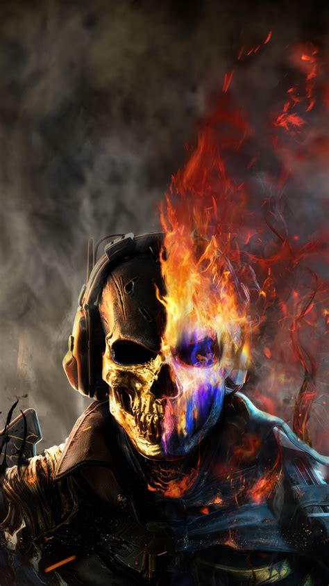 750x1334 Call Of Duty Mobile Mythic Ghost Eternal Siege Game Iphone 6 Iphone 6s Iphone 7 Hd