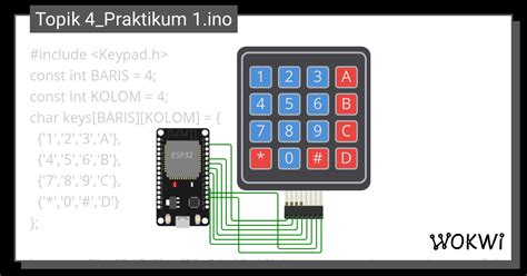 topik 4 praktikum o wokwi esp32 stm32 arduino simulator