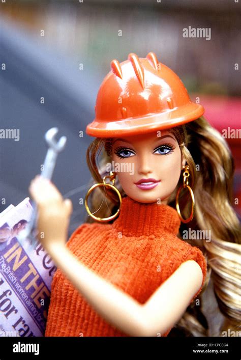 Expat Barbie Working Hard In Dubai On The Building Sites She Is