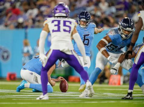 Watch Titans Kicker Joey Slye Blast 63 Yard Field Goal In Preseason