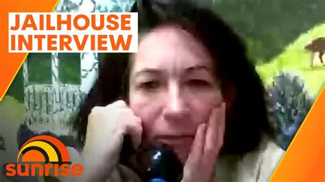 Ghislaine Maxwells Revelations During Interview From Jail Sunrise