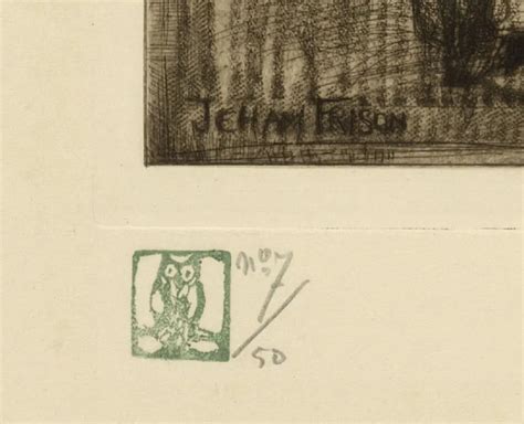 Ets Derb El Zitoun Van Belgische Etser Jehan Frison Kopen