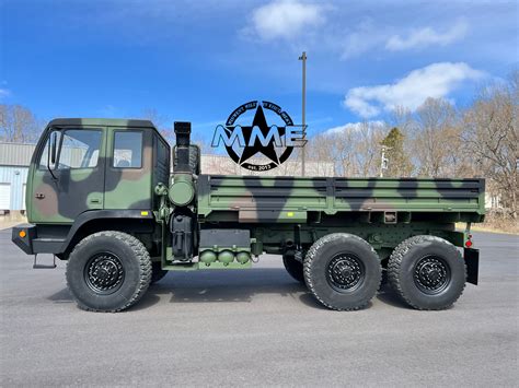 1997 Stewart And Stevenson M1083 Wwinch 5 Ton 6x6 Military Cargo Truck