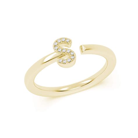 Drd Single Initial Ring Dana Rebecca Designs