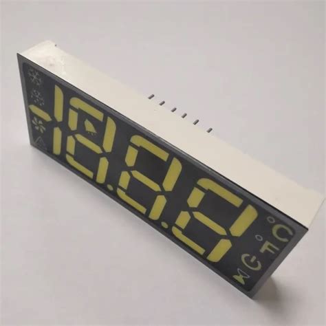 Ultra White 3 Digit Led Display 7 Segment Common Cathode For Refrigeration Control Panel 7