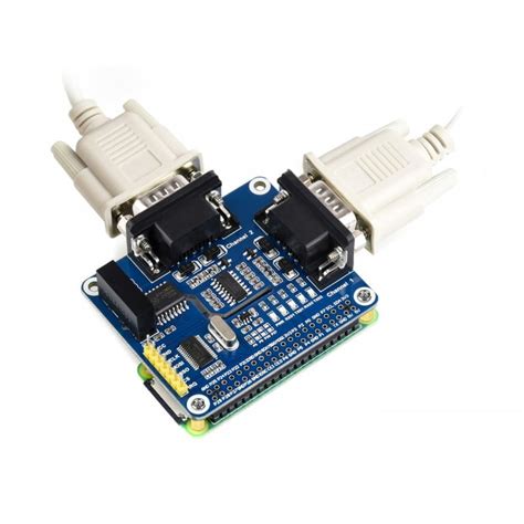 2 Channel Isolated RS232 Expansion HAT For Raspberry Pi RaspberryPi Dk