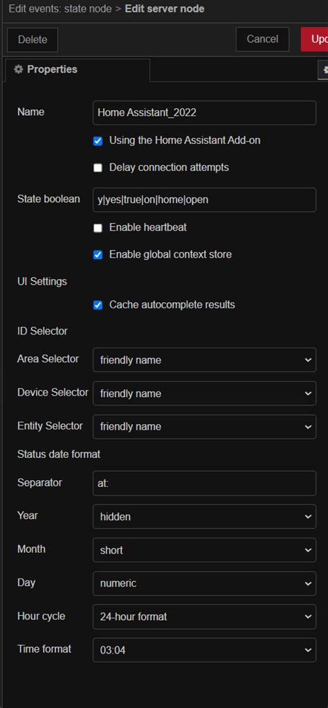 Problem Z Node Red Po Aktualizacji Node Red Arturhome