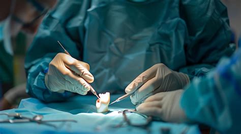 Premium Photo Surgeon Performing A Delicate Operation On A Patients