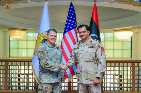 Libya Lna Africom Explore Strengthening Defense Ties The Tripoli Post
