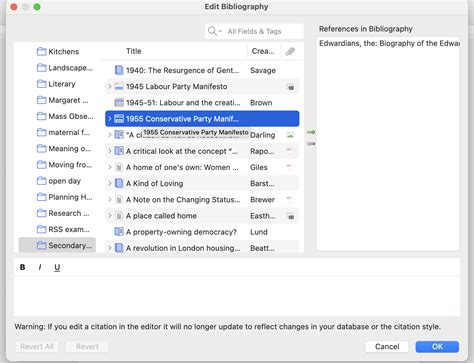 Adding A Bibliography