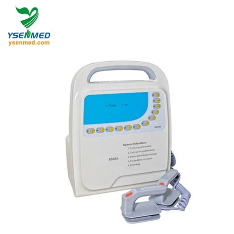 China Hospital Medical Portable Monophasic Aed Automated External Defibrillator China Portable