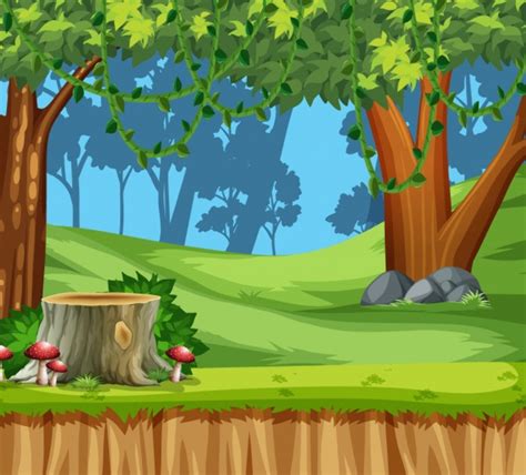 Rotate And Resize Tool Forest Clipart Background