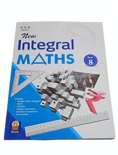 English Class 8 Integral Maths Book Royal Publication House At Rs 580