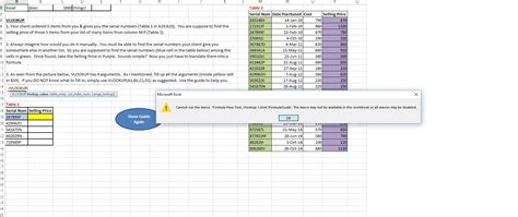 How To Use VLOOKUP Via Formula How Tool
