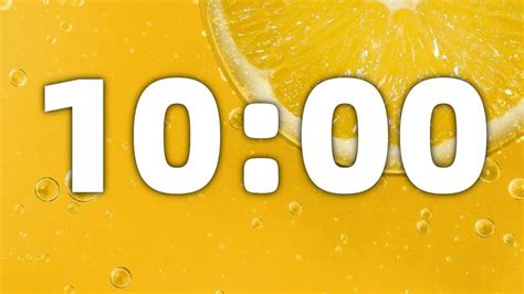 10 Minute Countdown Timer With Ticking Sound Andalarm Clock Sound