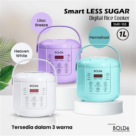 Jual Bolde Smart Less Sugar Digital Rice Cooker 1 Liter Rice Cooker