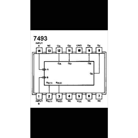 jual 74ls93 4 bit binary counter kr04429 shopee indonesia