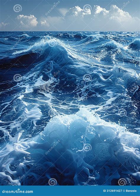 Rippling Water Surface With Gentle Waves Stock Image Image Of Great Gentle 312691427