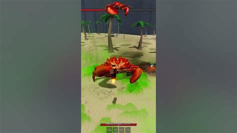 New Crab Boss In Tsb Tsb Thestrongestbattlegrounds Roblox Youtube