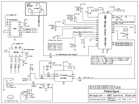 Building An Analog Delay Pedal Exploring The Schematic