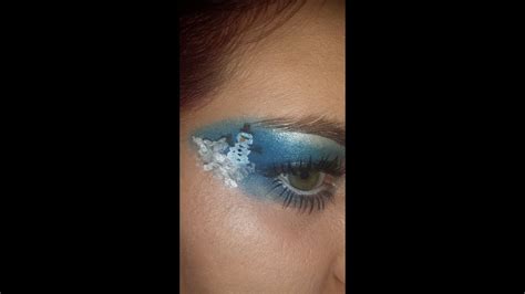 Snowman Eye Makeup Tutorial Youtube