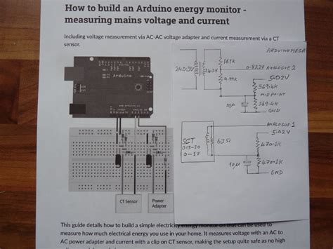 Using Arduino And Emonlib To View On Lcd And Log To An Sd Card Display Openenergymonitor