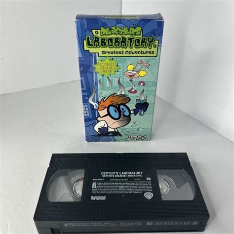 Dexters Laboratory Greatest Adventures Vhs Cartoon Network Tape 2001