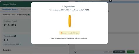 Raunak Saluja On Linkedin Geekstreak2024 Problem Geekstreak2024 Gfgpotd Geeksforgeeks